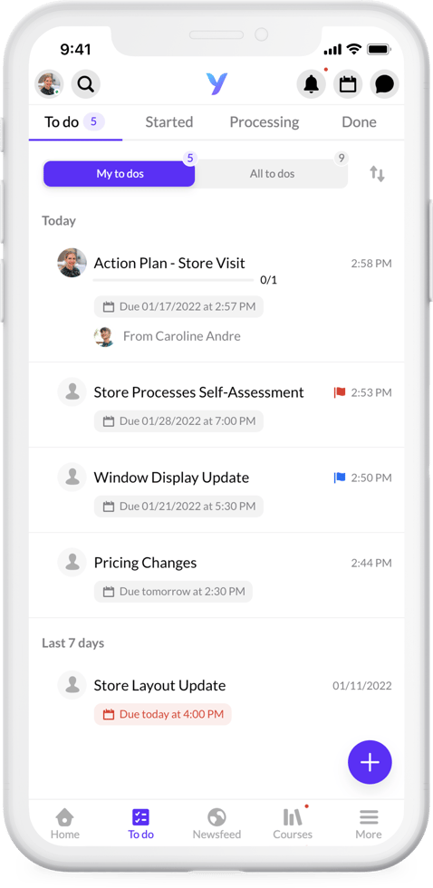 Boostez l’expérience et la productivité des équipes terrain avec YOOBIC ONE