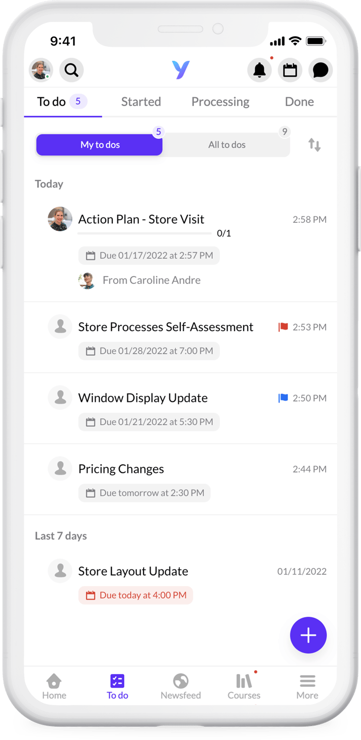 Supercharge Frontline Team Performance and Work Experience with YOOBIC ONE
