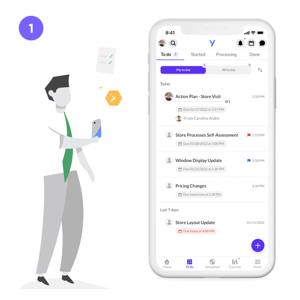 Supercharge Frontline Team Performance and Work Experience with YOOBIC ONE